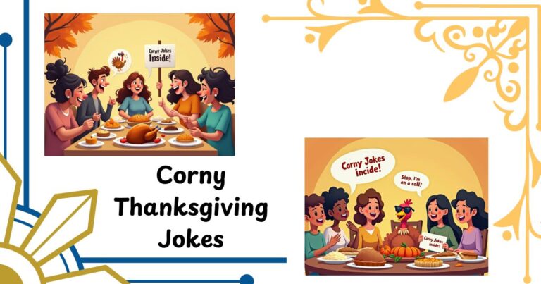 103 Corny Thanksgiving Jokes That’ll Have Everyone Gobbling with Laughter!