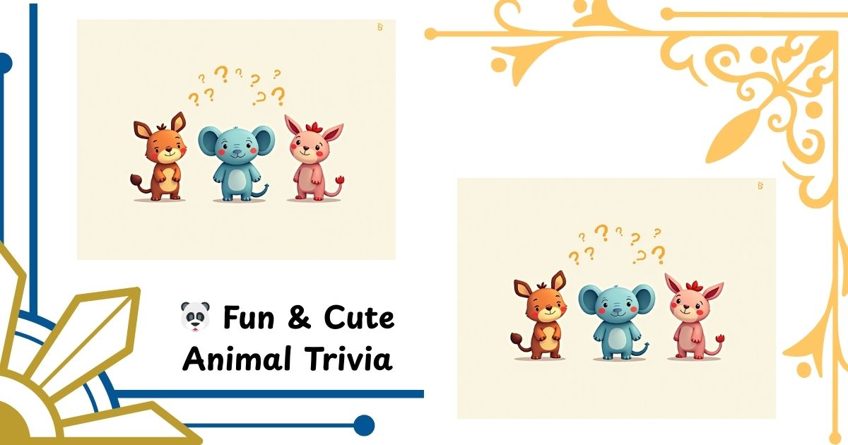 60 Fun Animal Trivia Questions for Kids [2025 Edition]